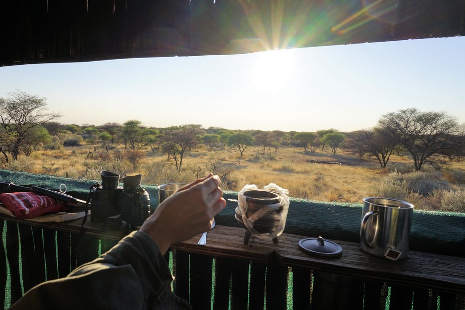 Game Drive in Namibia, reiten und wandern in der Savanne | Kambaku