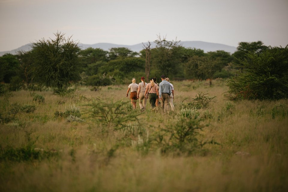 Game Drive in Namibia, reiten und wandern in der Savanne | Kambaku