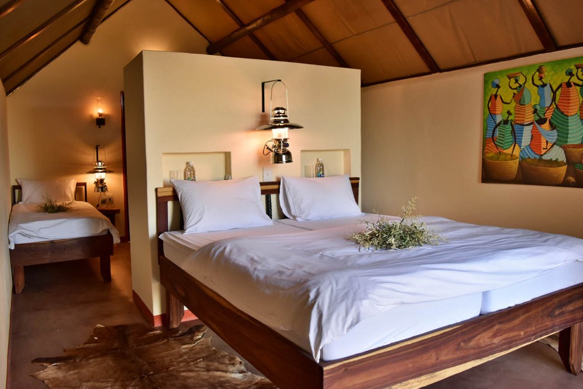 Wunderschöne Safari Lodge in Namibia l KAMBAKU | Kambaku